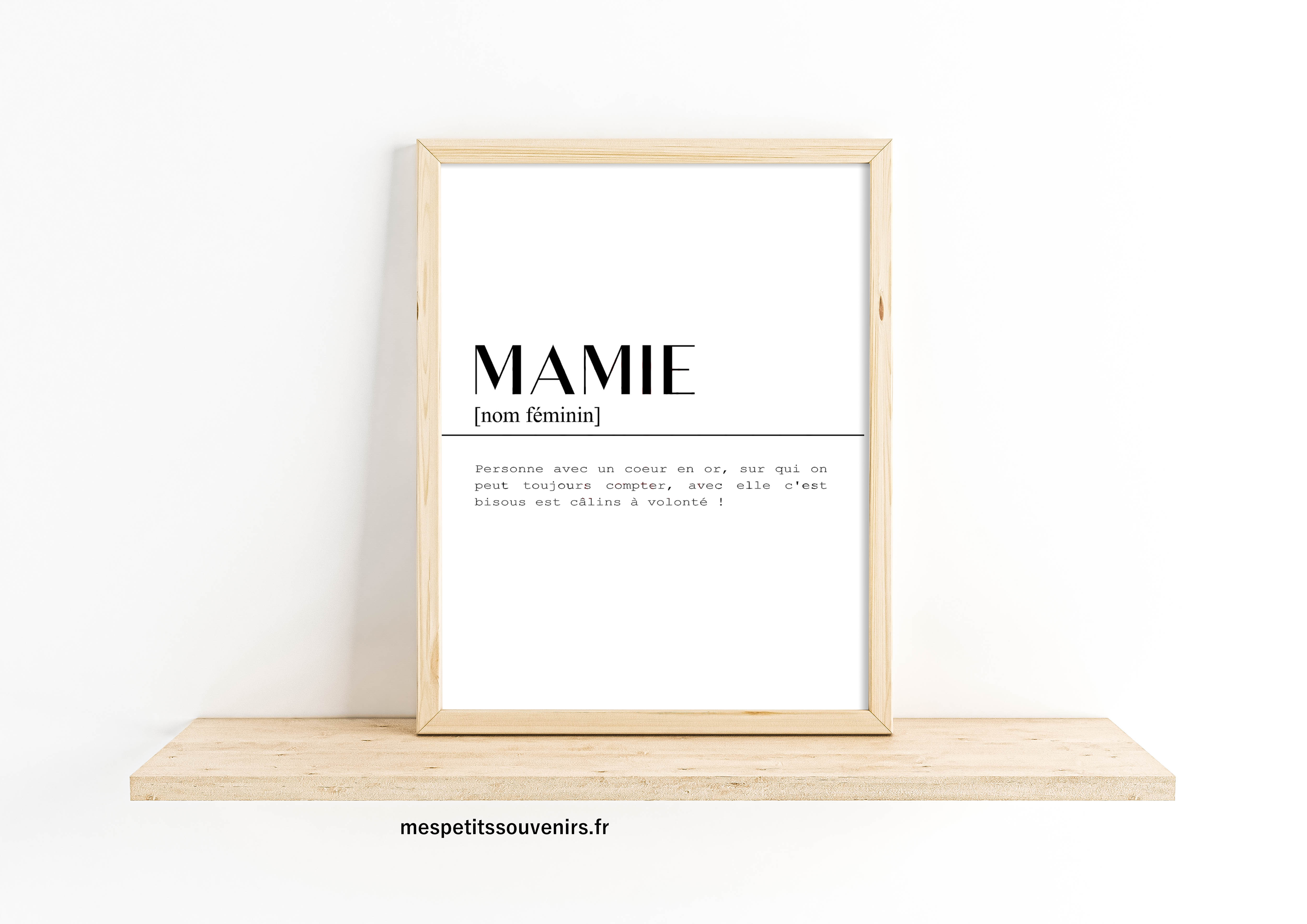 Mamie Définition - Mes Petits Souvenirs